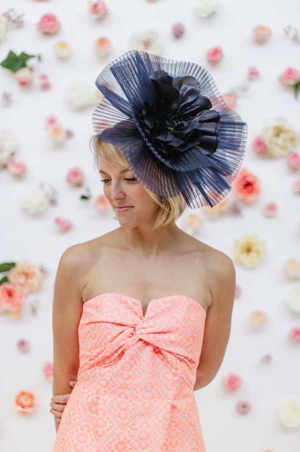 Kentucky Derby Style And Were Off Topped In Navy Lou What Wear