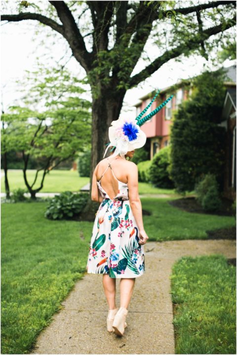 Derby Style Florals And Feathers What I Wore To Ky Derby 143 Lou