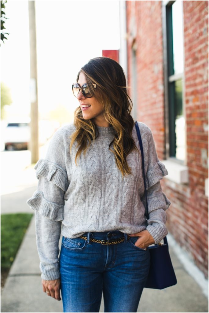 All Ruffled Up * 10 Ruffle Sweaters Under $100 * Lou What Wear